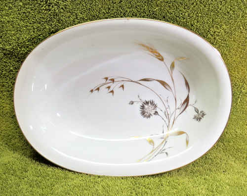Heinrich H & C Serb Bavaria Golden Harvest Oval Vegetable Bowl 10 1/2 ...
