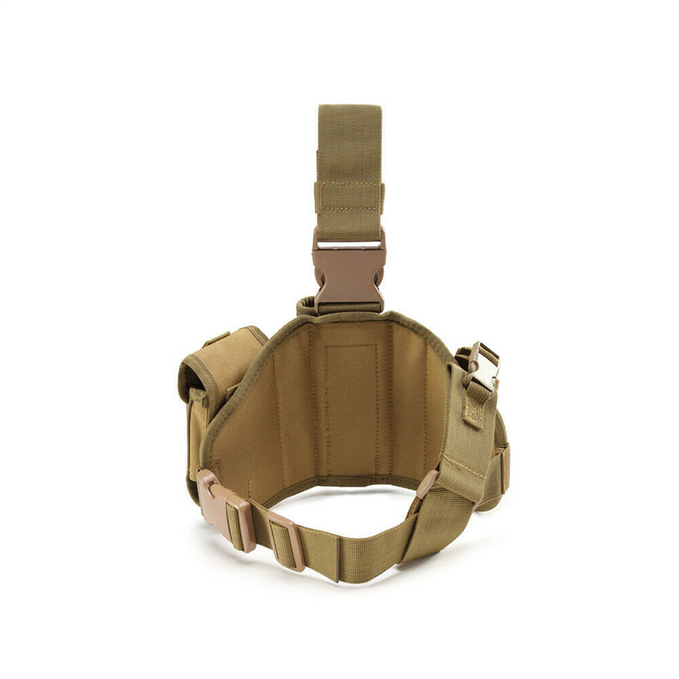 Tactical Drop Leg Thigh Holster Right Hand Airsoft Pistol Gun Pouch Bag ...