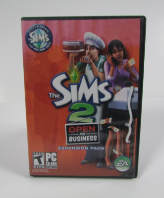 The Sims 2: Open for Business PC CD-ROM Expansion EA Games (2006) | eBay