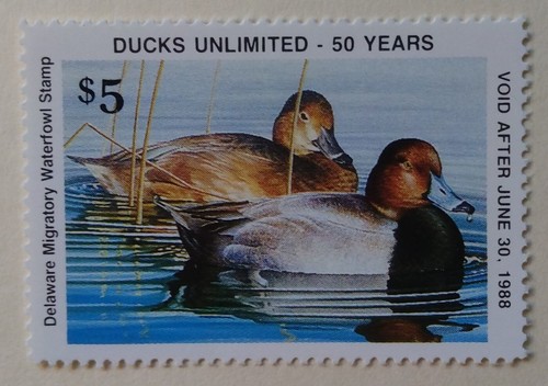 Delaware State Duck Stamp, 1987, sc#DE8, Mint, NH, OG | eBay