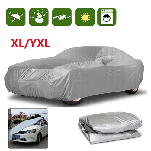 Waterproof Full Car SUV Cover Outdoor UV Snow Dust Rain Resistant ...