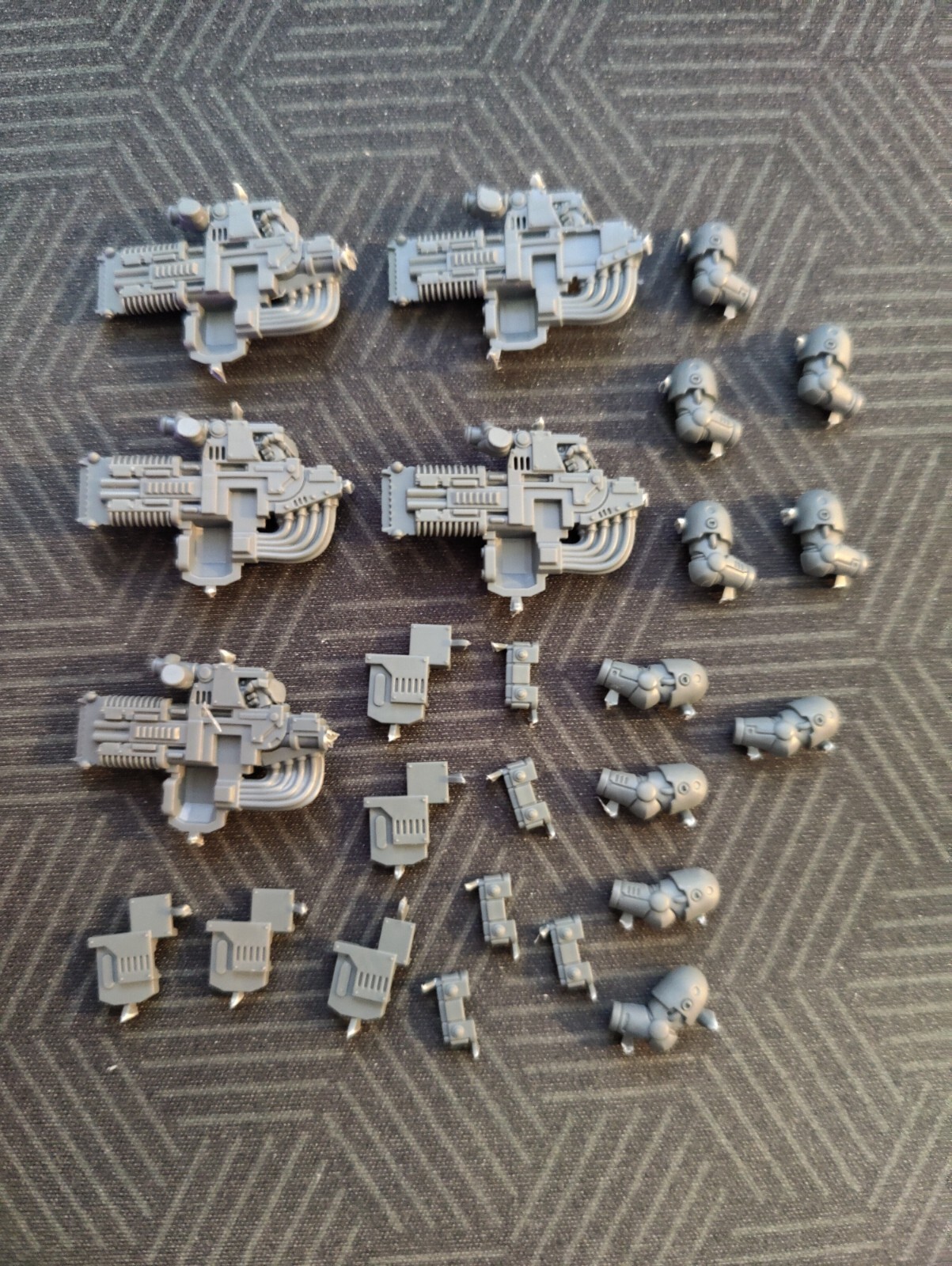 40k 30k space marine volkite culverin x5 heavy weapons upgrade bits | eBay