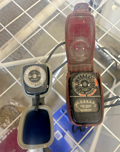 Gossen Pilot and GE Light Value Pocket Light Meter-w/ Hard Case | eBay