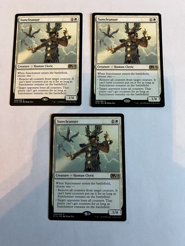 MTG ~ Suncleanser ~ Magic Core Set 2019 M19 (039/280) ~ Regular English ...