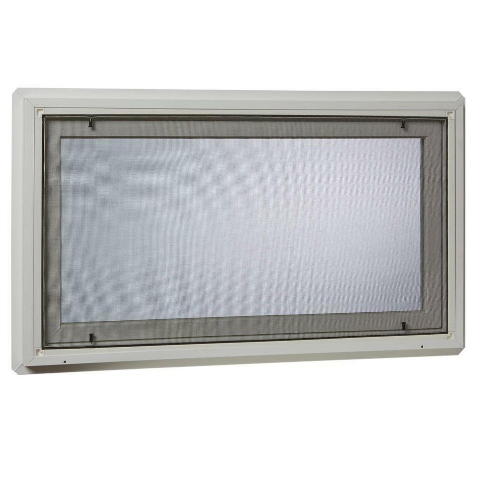 TAFCO WINDOWS Hopper Window Heavy-Duty Welded Vinyl Frame Insulated ...