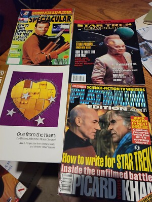 How to Write Scripts for Star Trek T.V. Comics, Novels Writers Guild ...