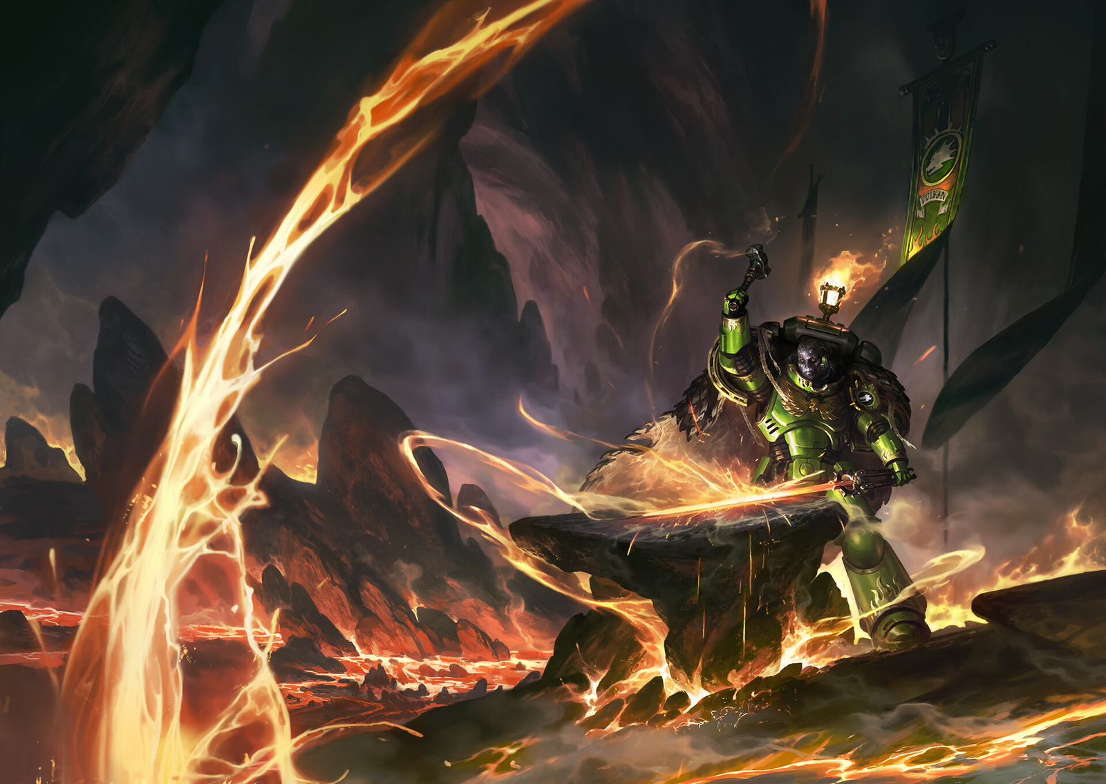 Anime Vulcan Warhammer Warhammer 40 000 Warhammer Gaming Mat Desk 8668 ...