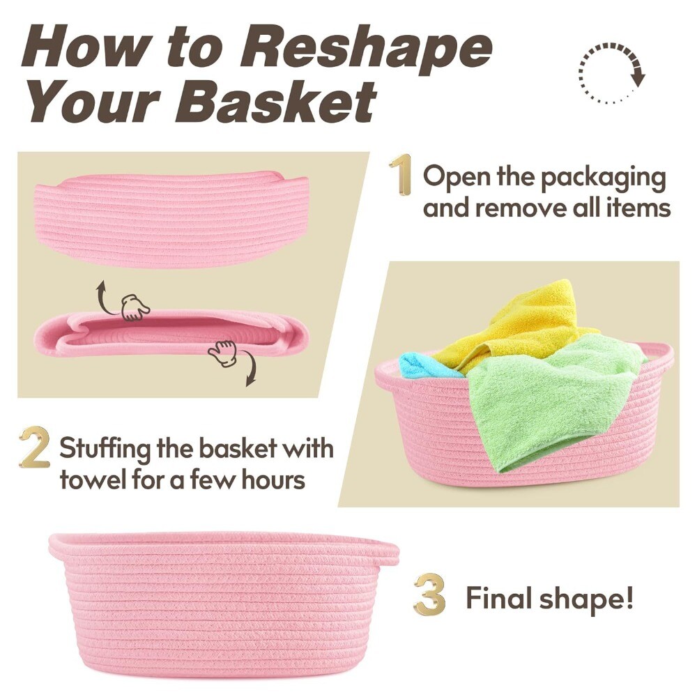 Small Gift Baskets Durable Baby Toy Storage Basket Event Party Supplies ...