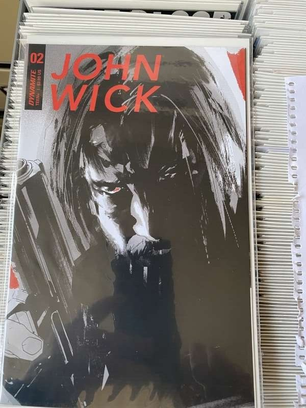 John Wick #2 Cover Variant - B Jock (Dynamite Entertainment) for sale ...