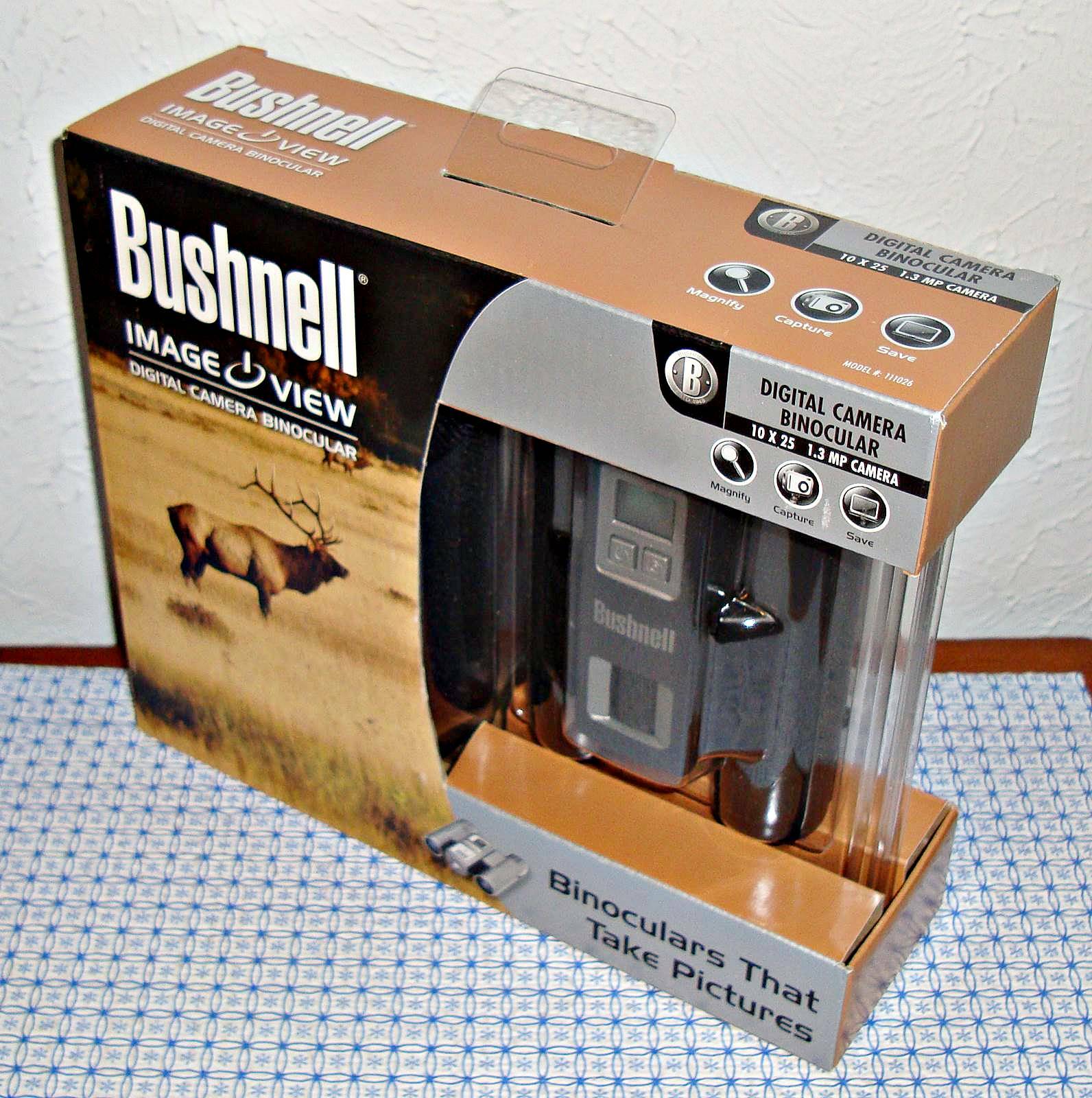 【NEW】BUSHNELL 111026 IMAGEVIEW 10 X 25MM DIGITAL CAMERA BINOCULARS WITH ...