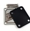 "Custom Built" Designs by LazrArt - Guitar Neck Plate - Black, Chrome ...