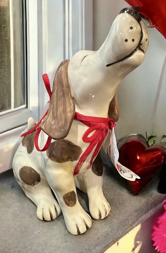 Blue Sky Clayworks Valentine LOVE BALLOON DOG Figurine 8.5” Auth Retailer NWT | eBay