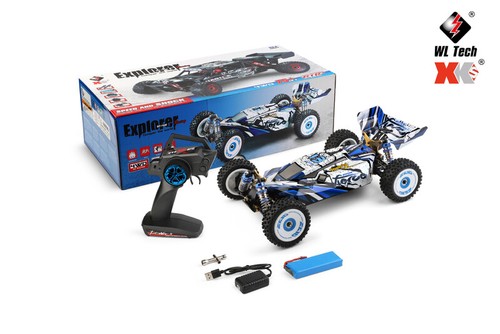 Wltoys 124017 1:12 2.4G 4Wd Rc Car Racing Buggy Off Road Brushless ...