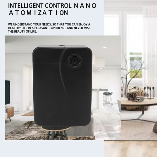 EU Plug Black Smart Scent Machine 200ml Wall Mounted Essential Oil ...
