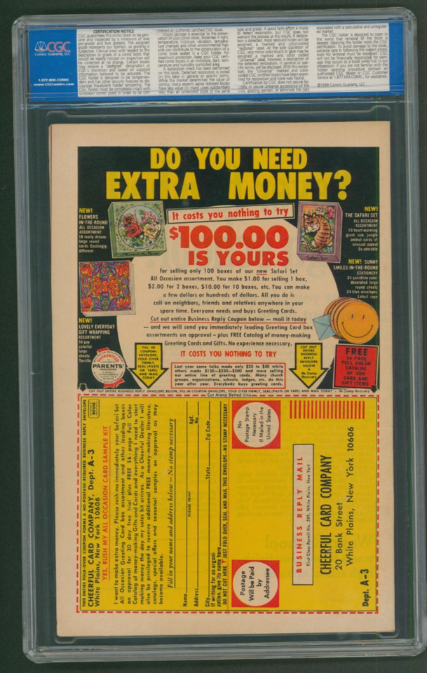 Daredevil #85 CGC 9.8 Gladiator Battle Marvel Comics 1972 | eBay