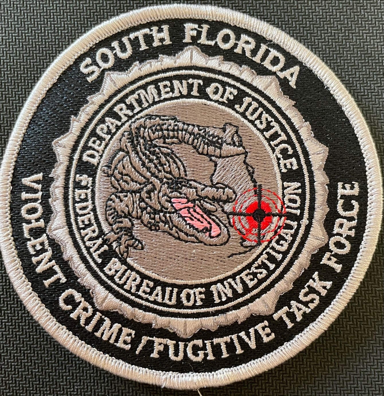 FBI - Miami Field Office S/FL VC/FTF VINTAGE SecondGEN BG+H patch ...