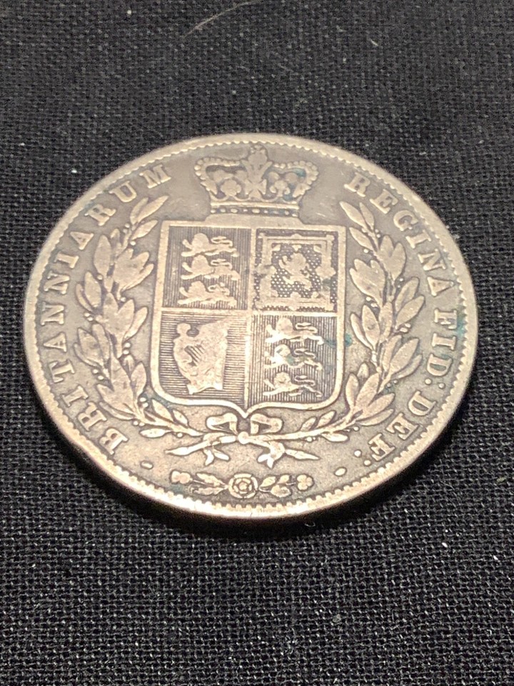 Great Britain UK 1845 SILVER Half Crown. Victoria. KM# 741 | eBay