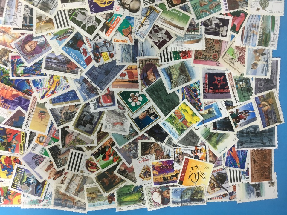 Canada Collection Of 1,500 Different Used Stamps | eBay