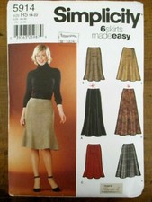 Simplicity 1540 Ladies Jacket with Collar Variations Size 14 to 22 ...