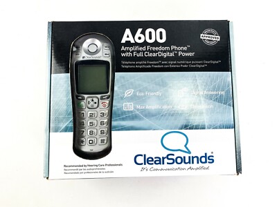 ClearSounds A600 Amplified Cordless Phone and Answering Machine ...