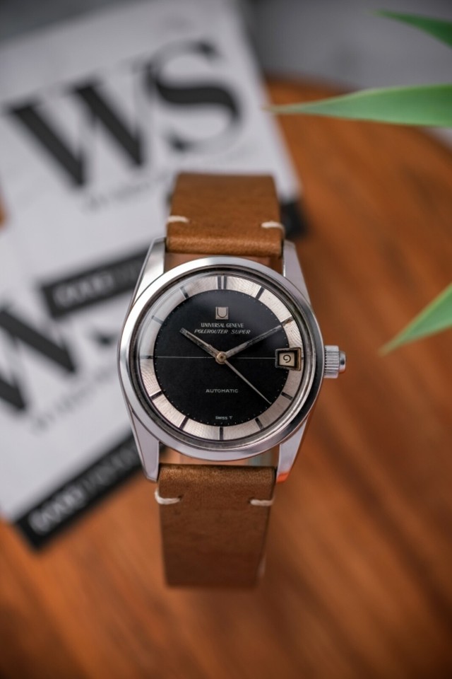 Universal Geneve Polerouter Super Ref. 860112/01 Automatic Microrotor ...