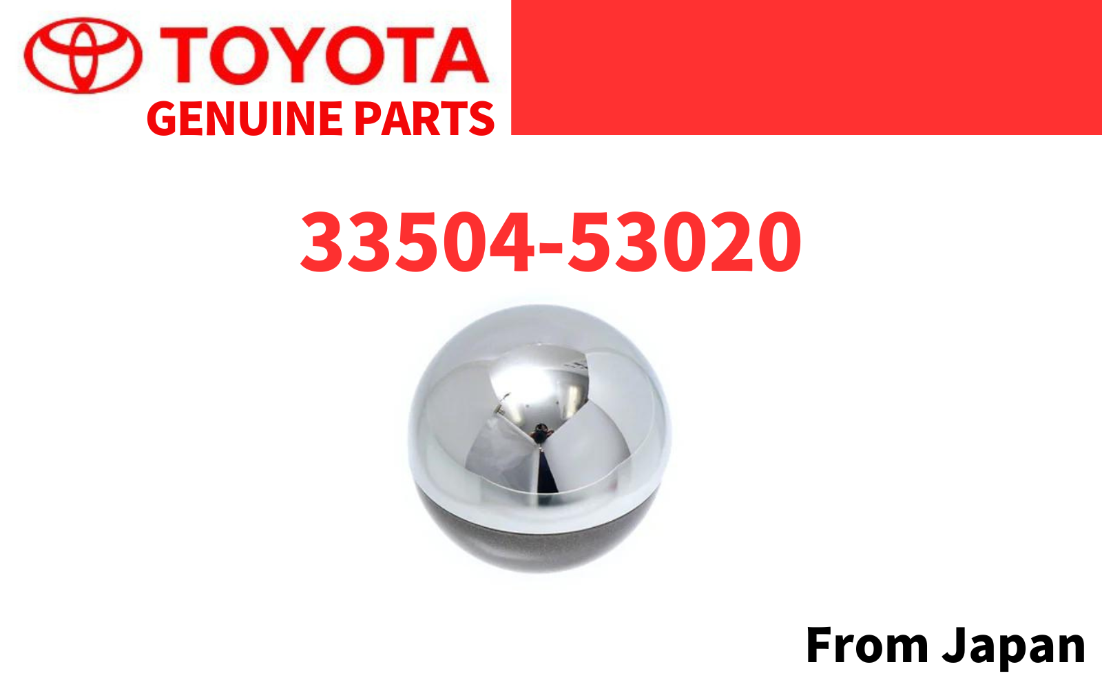 LEXUS IS300 IS200 TOYOTA ALTEZZA MR-S MR2 Genuine Chrome Shift Knob OEM ...