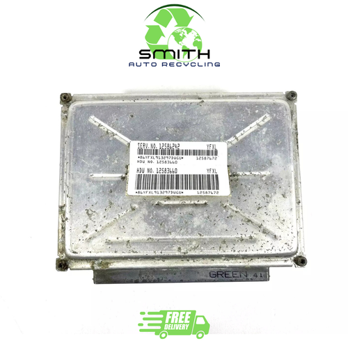 2004 Chevy Silverado 5.3L Engine Computer Module ECU ECM 12586242 ...