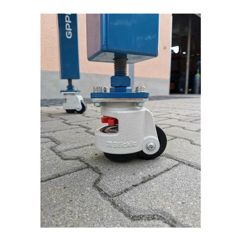 Schweißtisch optional mit Rollen GPPH PRO 28 mm Lochsystem, 15 mm ...