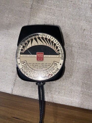 Photrix SS Hickok Light Exposure Meter Before 1939 Pattern Pending ...