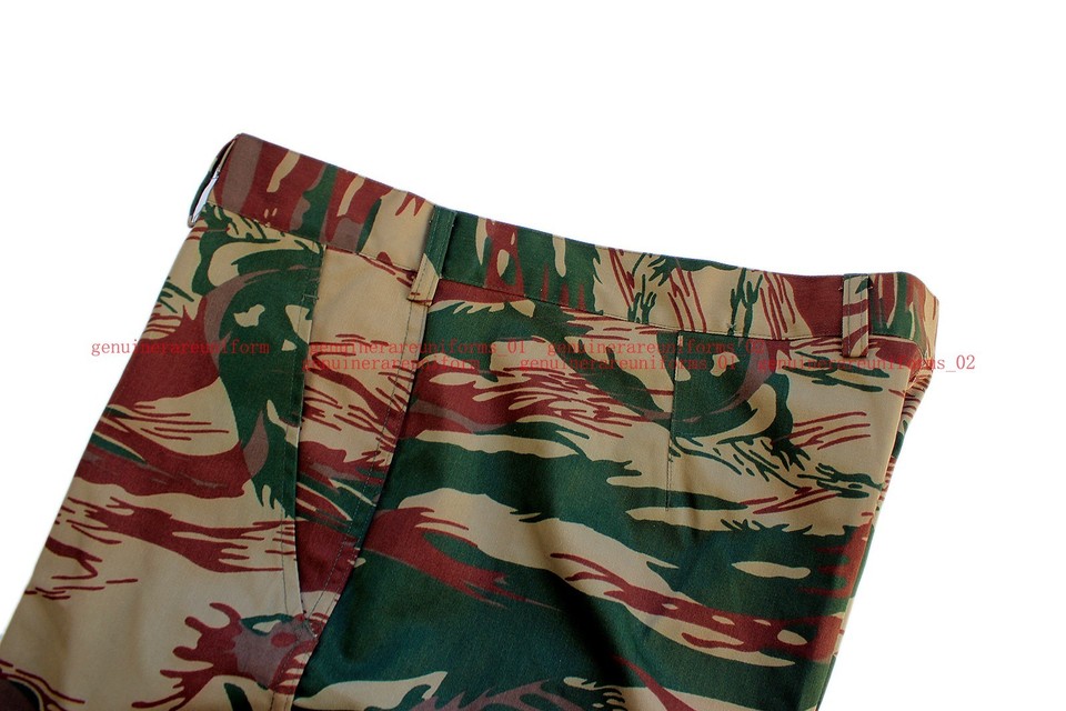 Rare Genuine African Lizard/Brush/Leopard Camo F1 F2 Uniform Twill XLR ...