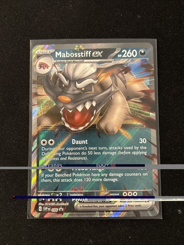 2024 Pokemon Scarlet & Violet Black Star ⭐️ Promo Mabostiff EX 86 | eBay