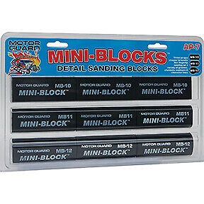 Mini-Blocks Detail Sanding Assortment MOT-AP-7 | eBay