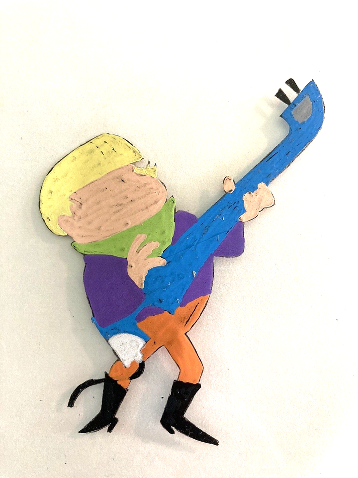 1966 HANNA-BARBERA ORIG TV CARTOON SHOW THE IMPOSSIBLES COIL MAN ...