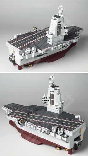 Cute Version Chinese Navy Aircraft Carrier No. 003 Fujian 3D Printed ...