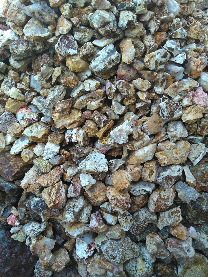 CLASSIC GRAVEYARD POINT PLUME MOSS AGATE CABBING SIZE ROUGH $5 PER LB ...