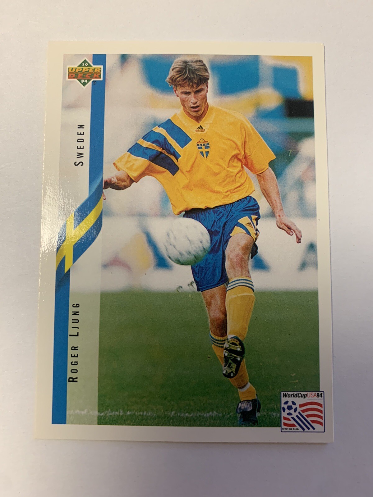 1994 Upper Deck World Cup Roger Ljung Sweden | eBay
