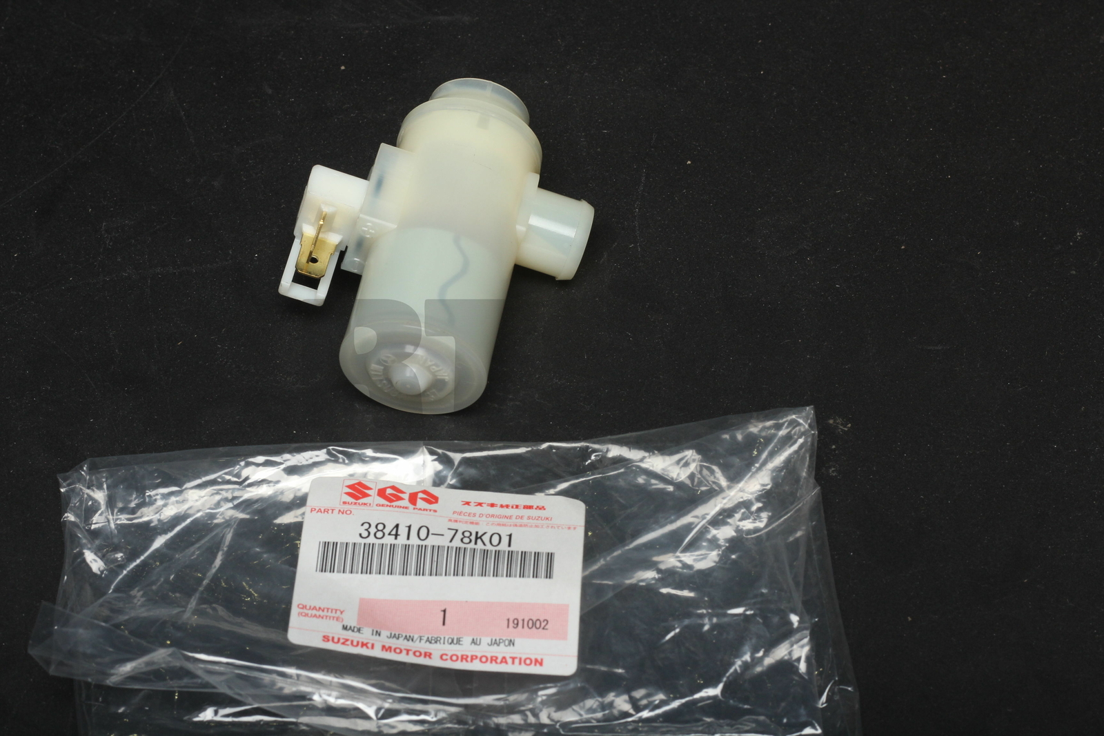 3841078K01 Genuine Suzuki PUMP ASSY WASHER 38410-78K01 | eBay