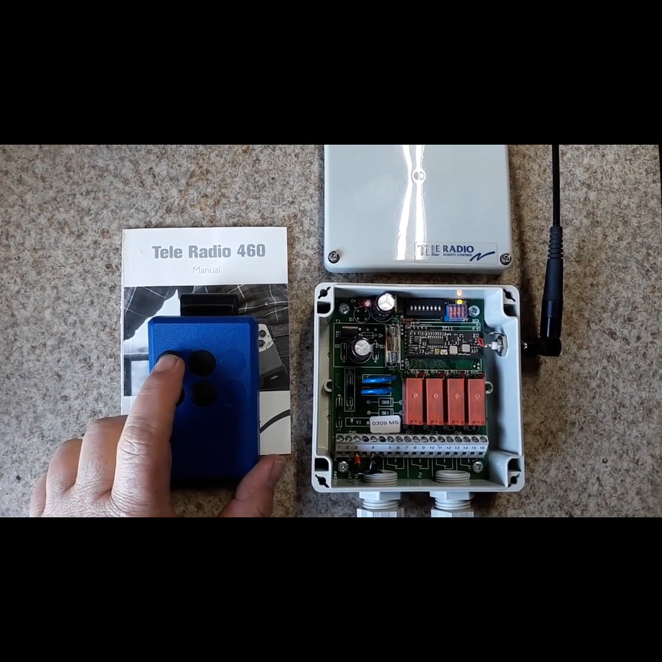 NEW Tele Radio 460 Industrial Professional Radio Transmitter Receiver ...