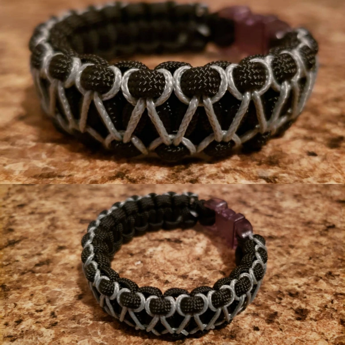 2 Color Paracord Bracelet Instructions