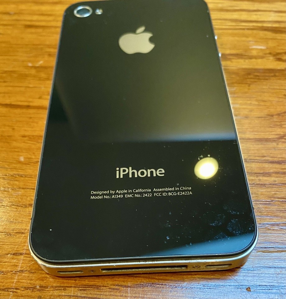 Apple iPhone 4 A1349 Unlocked Reset Smartphone Black, 8GB | eBay