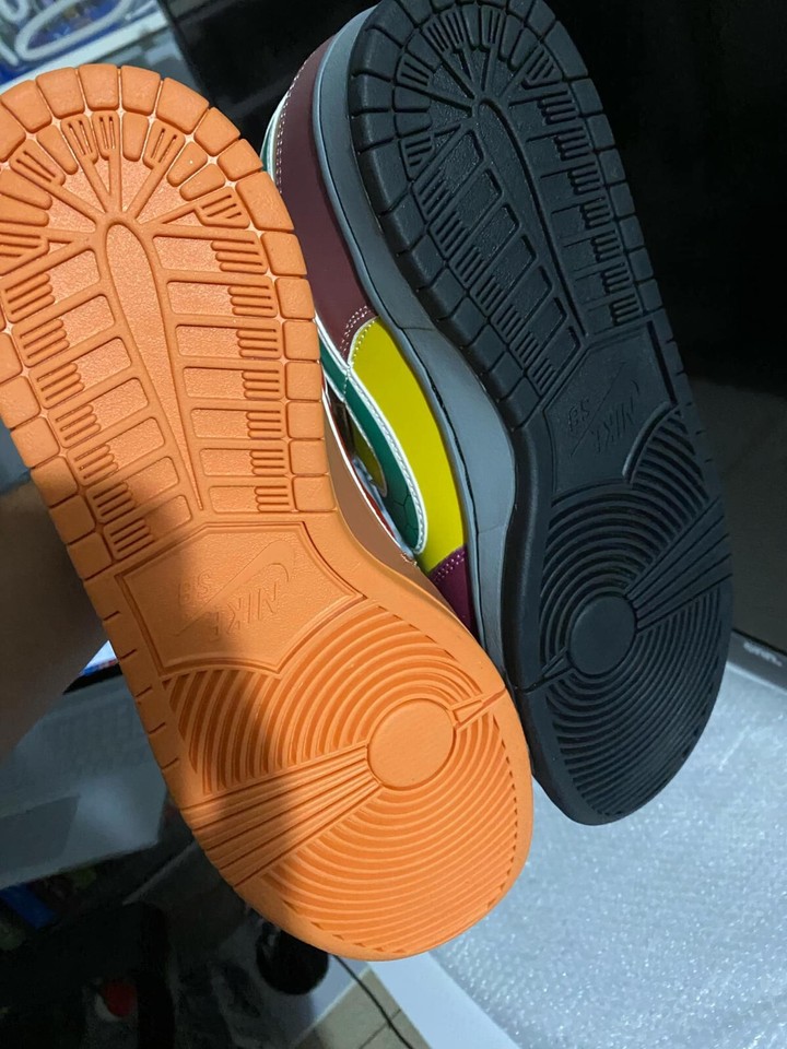 Custom Super Mario Nike Dunks Shoes "What the Mario?" Size 10 New No ...