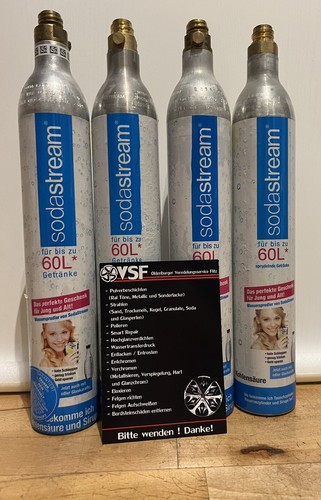 Sodastream Zylinder Kartusche Co2 Kohlensäure 60l leer 3 Stück | eBay