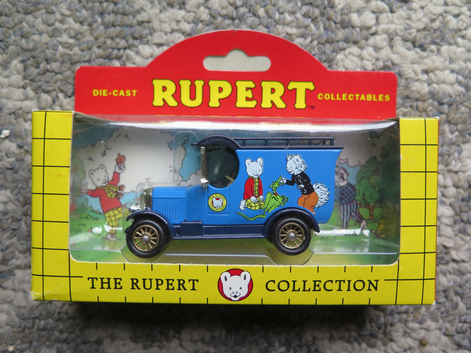 1993 Lledo The Rupert Collection 1926 Bull Nose Morris Van Rupert Bear ...