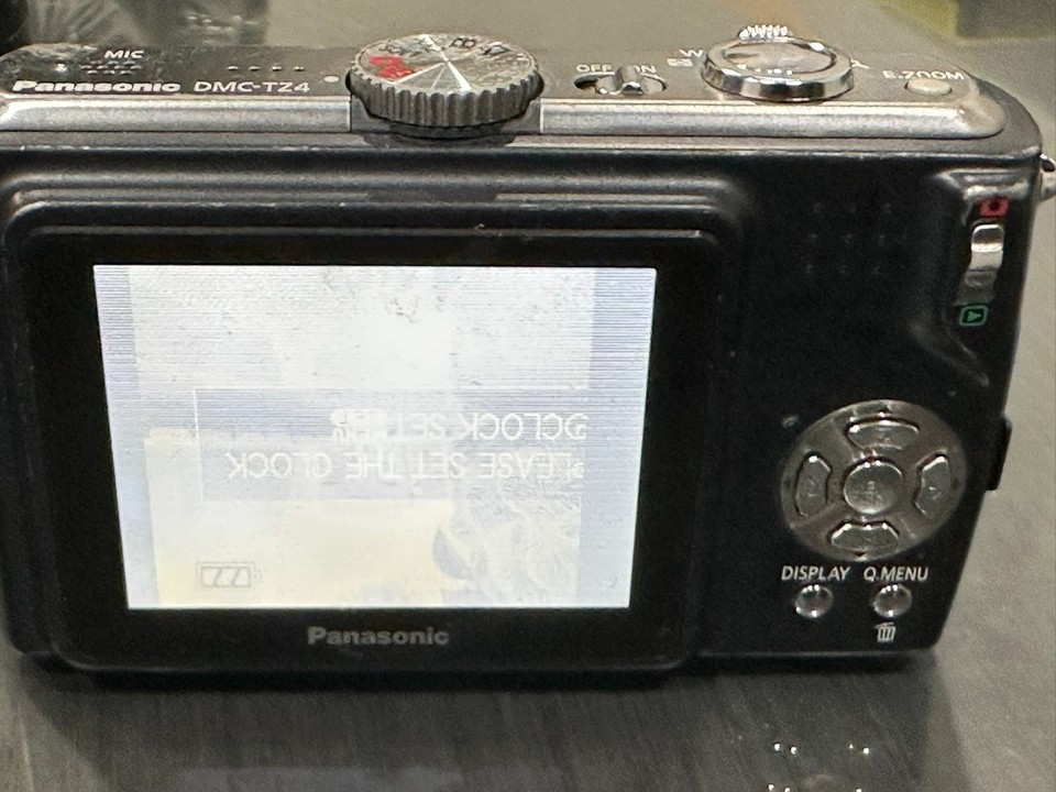 Broken Lot DMC-TZ4 Panasonic Digital Cameras Scrap Metal Salvage Junk ...