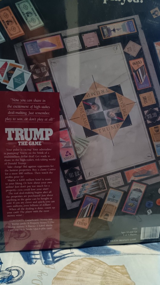 Trump The Game — Factory Sealed Never Opened | eBay