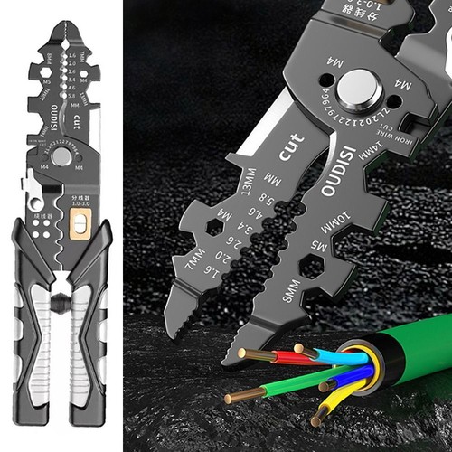 Home Working Tool Wire Stripper Splitting Pliers Cable Cutter Crimper ...