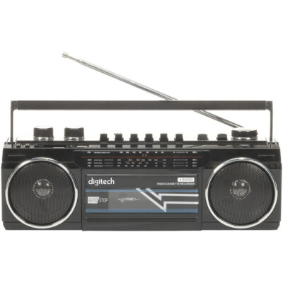 DIGITECH Boom Box with Cassette, Bluetooth and AM/FM Radio | eBay Australia