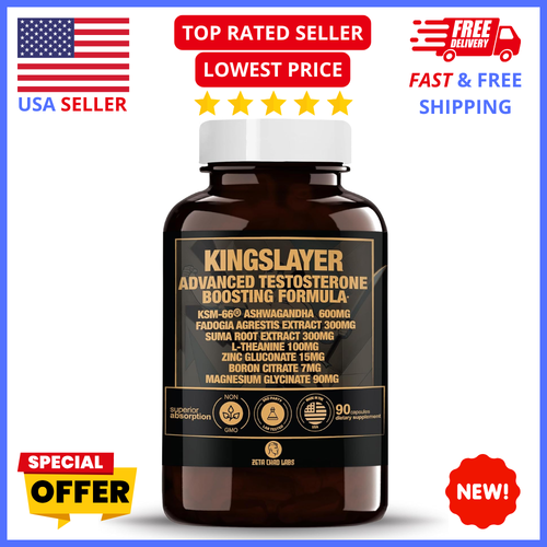 Kingslayer 7-in-1 Supplement – Boost Stamina, Endurance & Recovery, 60ct | eBay