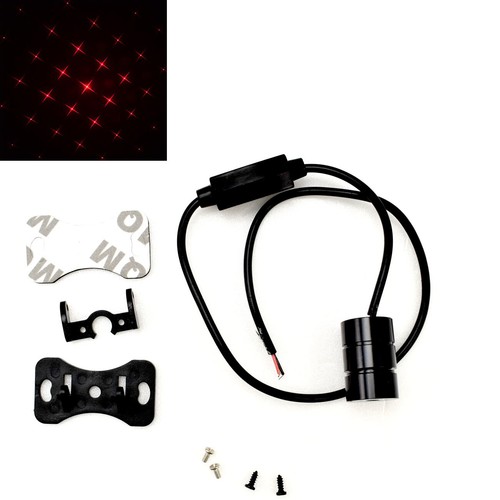 Red LED Rear Fog Light Tail Laser Brake Light Star Bling Lamp AHLSu JP ...