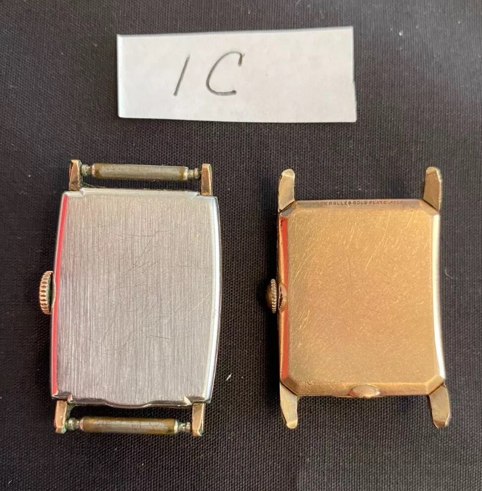 Lot #1C Mens Vintage Coral GF Waltham Watches for Parts or Repair | eBay